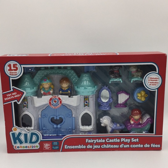 Kid Connection | Toys | Kid Connection Fairytale Castle Play Set 5 ...